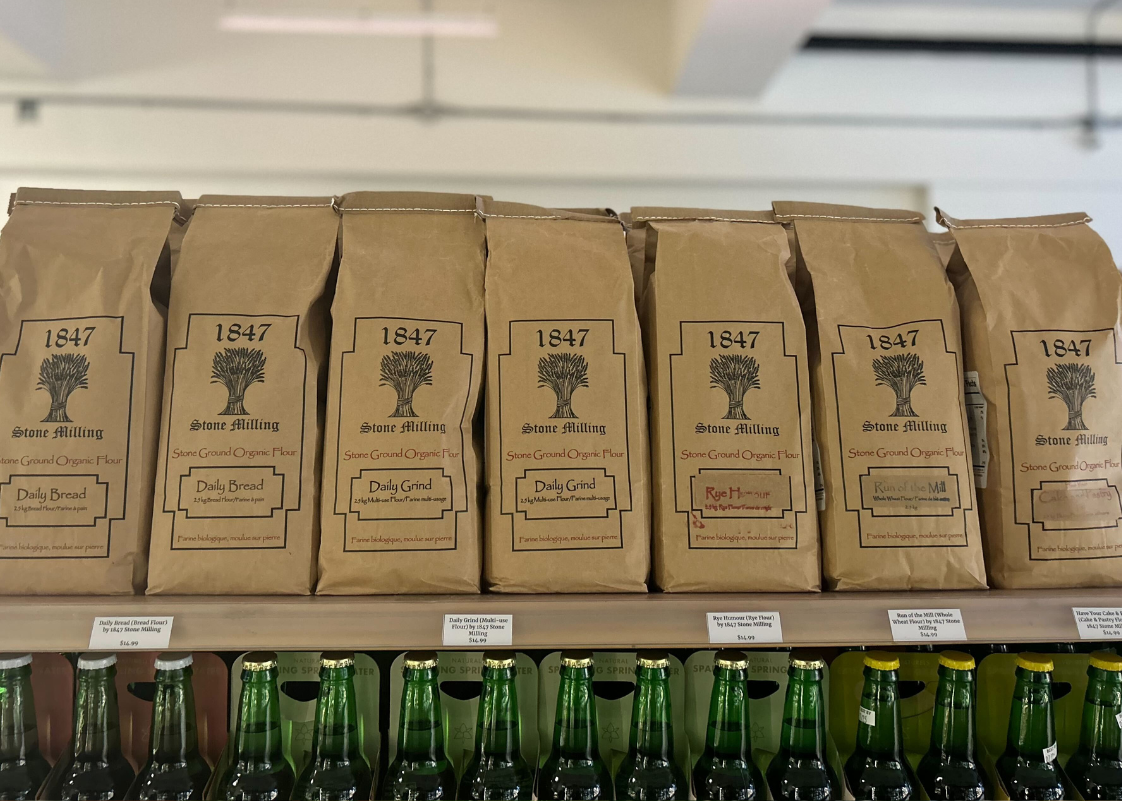 Local product feature: 1847 Stone Milling flours – Rowe Farms Online