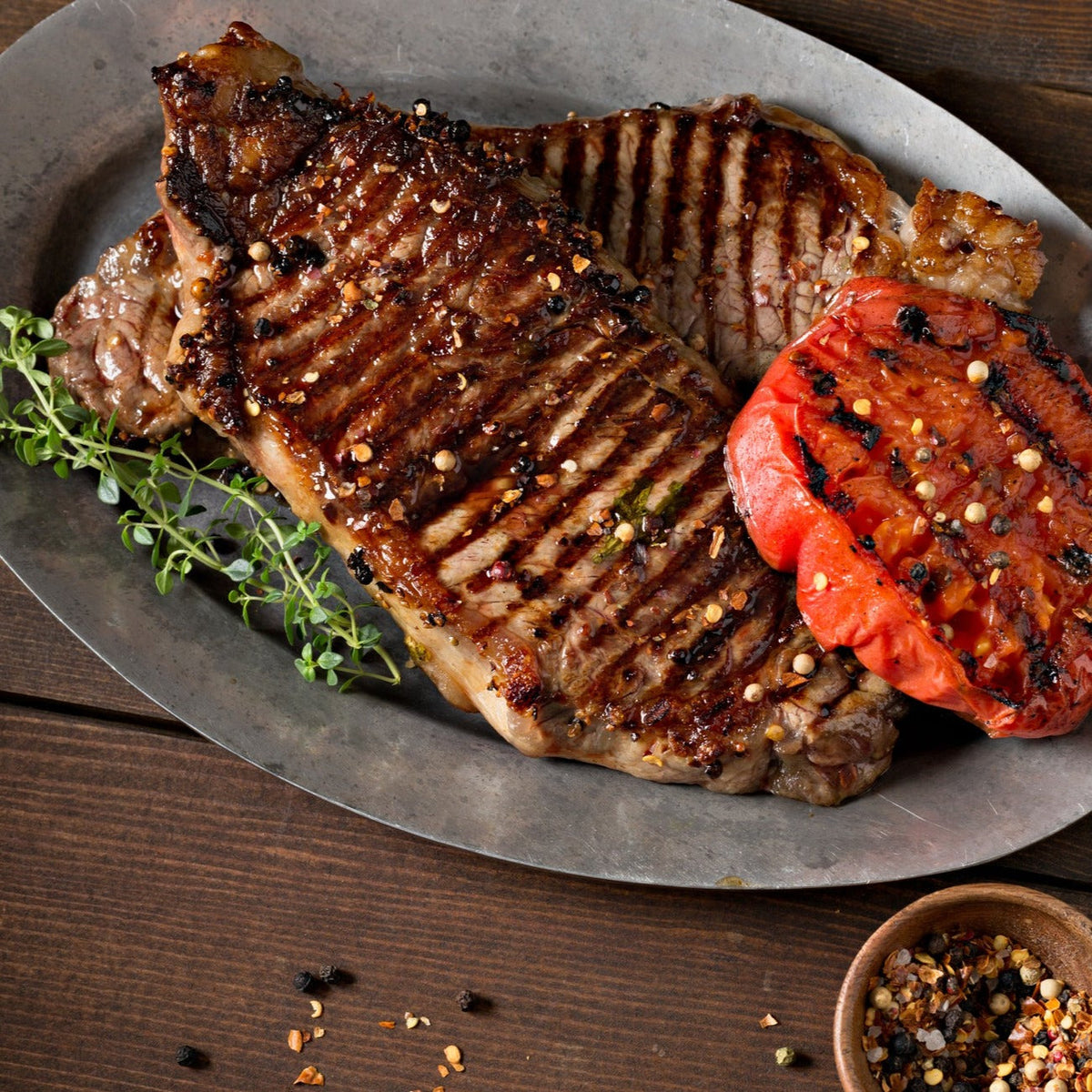 Boneless Beef Strip Loin Steak – Rowe Farms Online